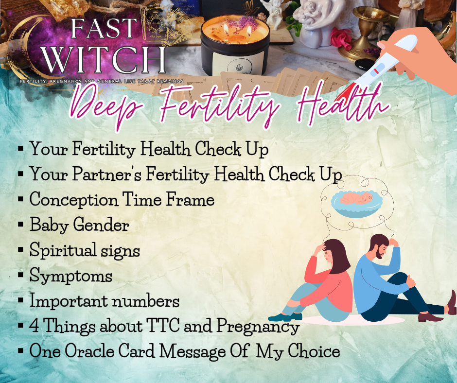 Deep Fertility Health Reading – Fast Witch